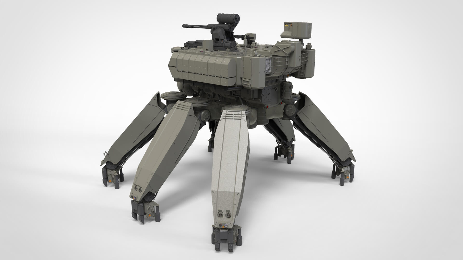 Mech 1 3dmodel - 3D Model by Chtazi