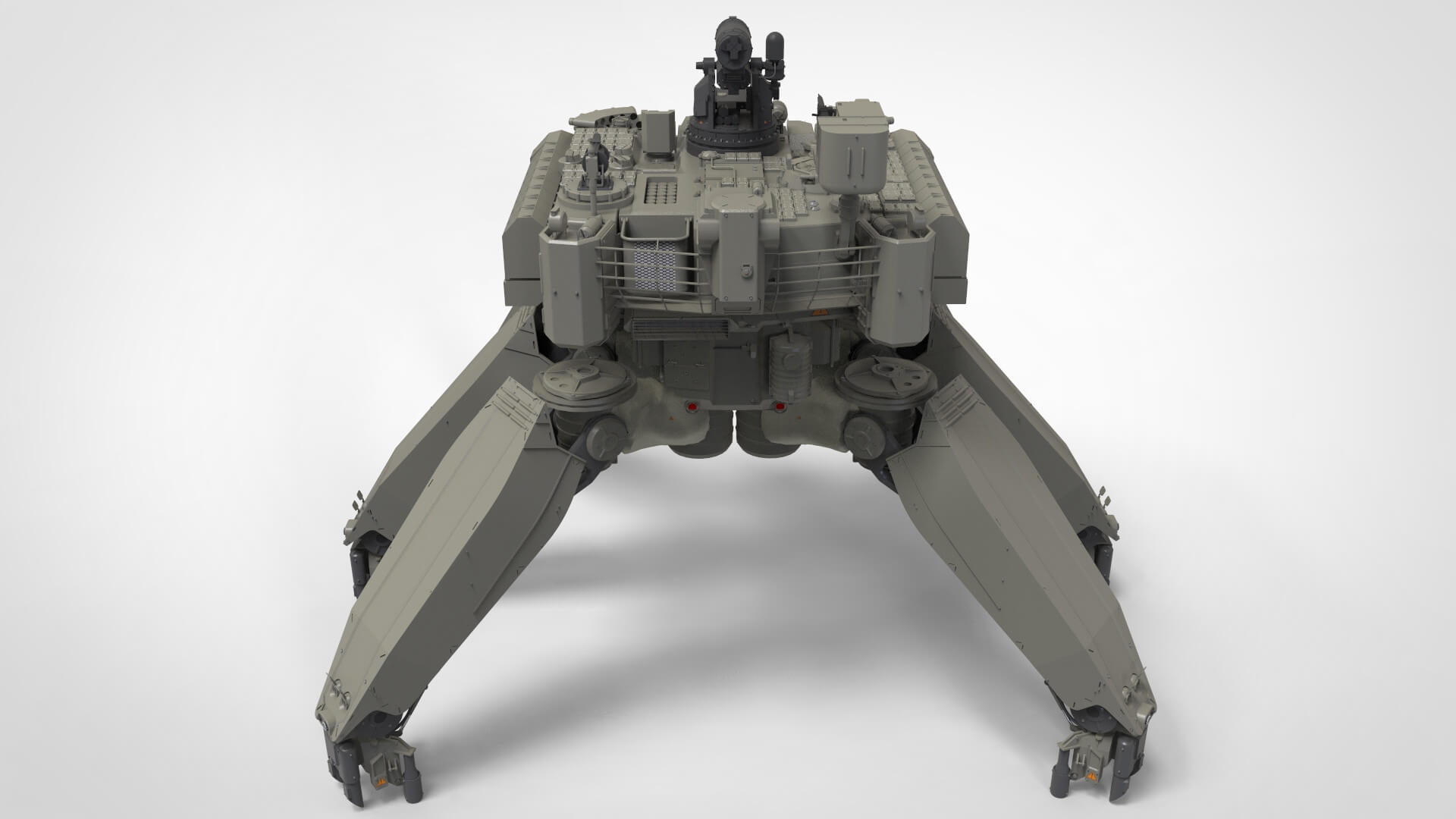 Mech 1 3dmodel - 3D Model by Chtazi