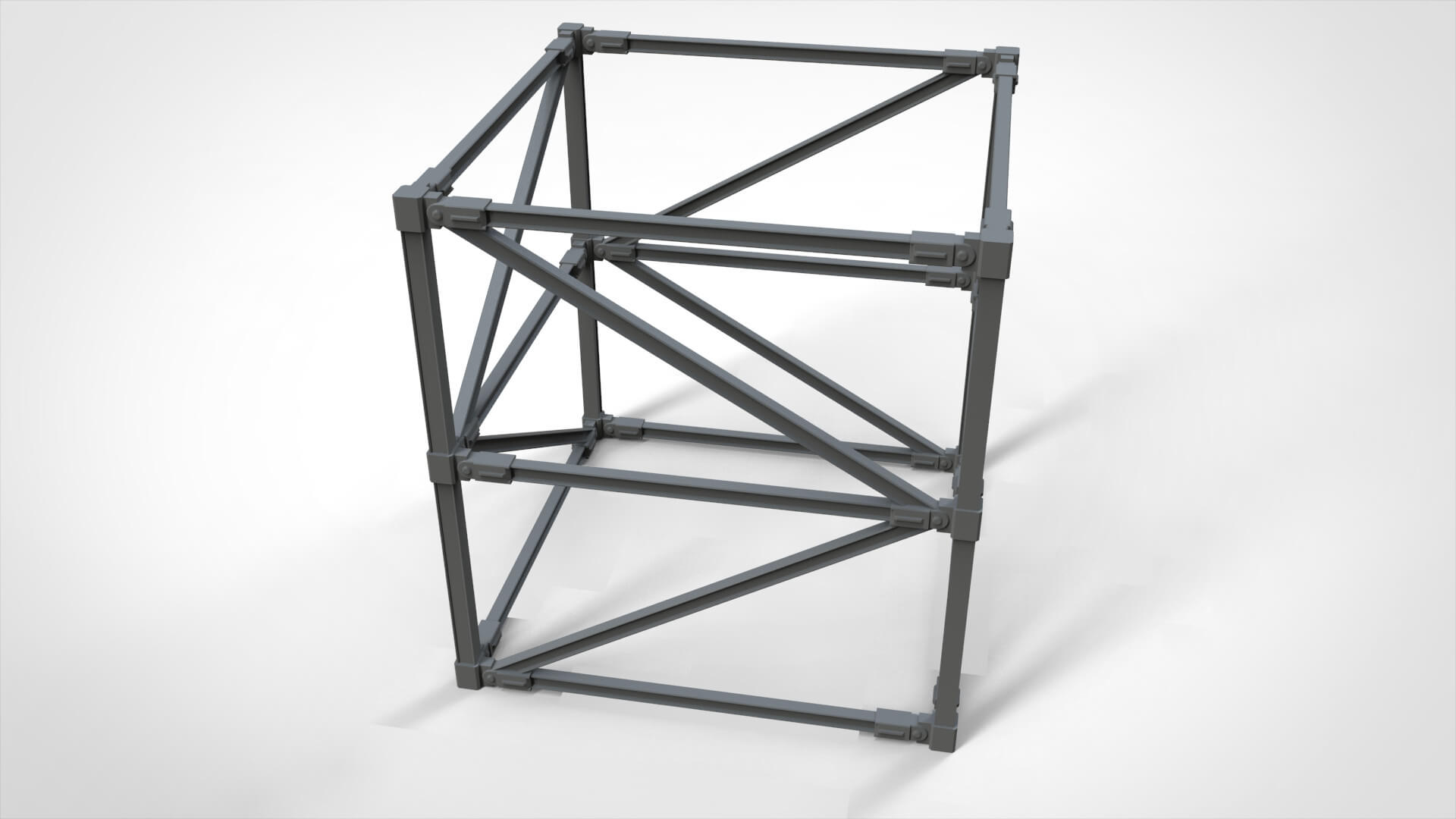 Metal Truss 1 - 3D Model by Chtazi