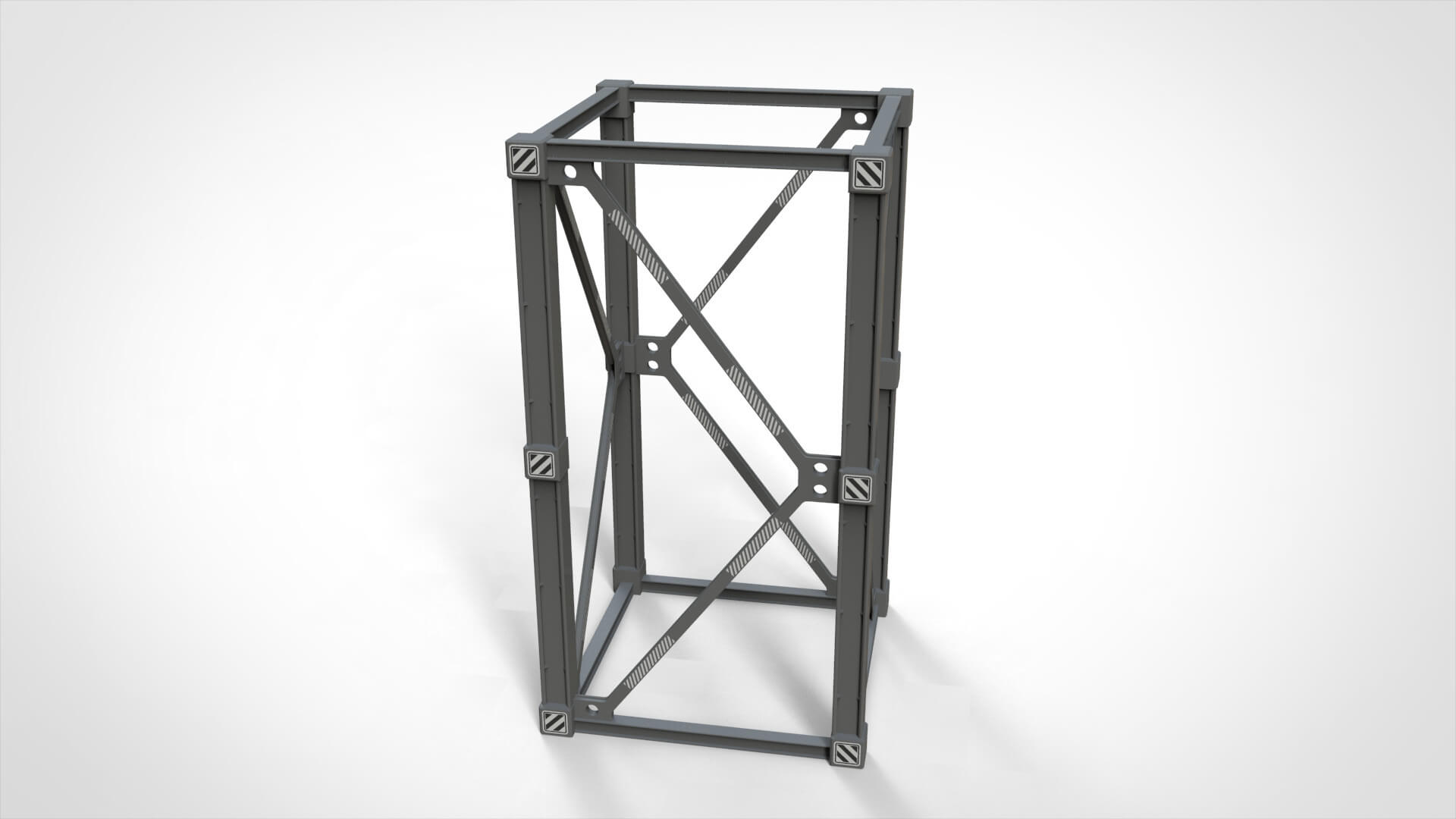 Metal Truss 3 - 3D Model by Chtazi