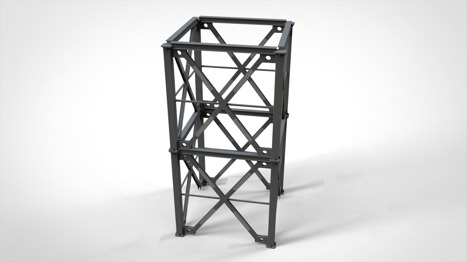 Metal Truss 3 - 3D Model by Chtazi