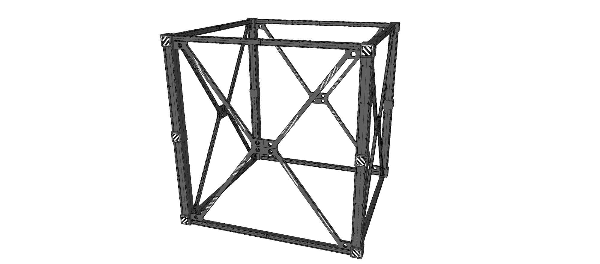Metal Truss 3 - 3D Model by Chtazi