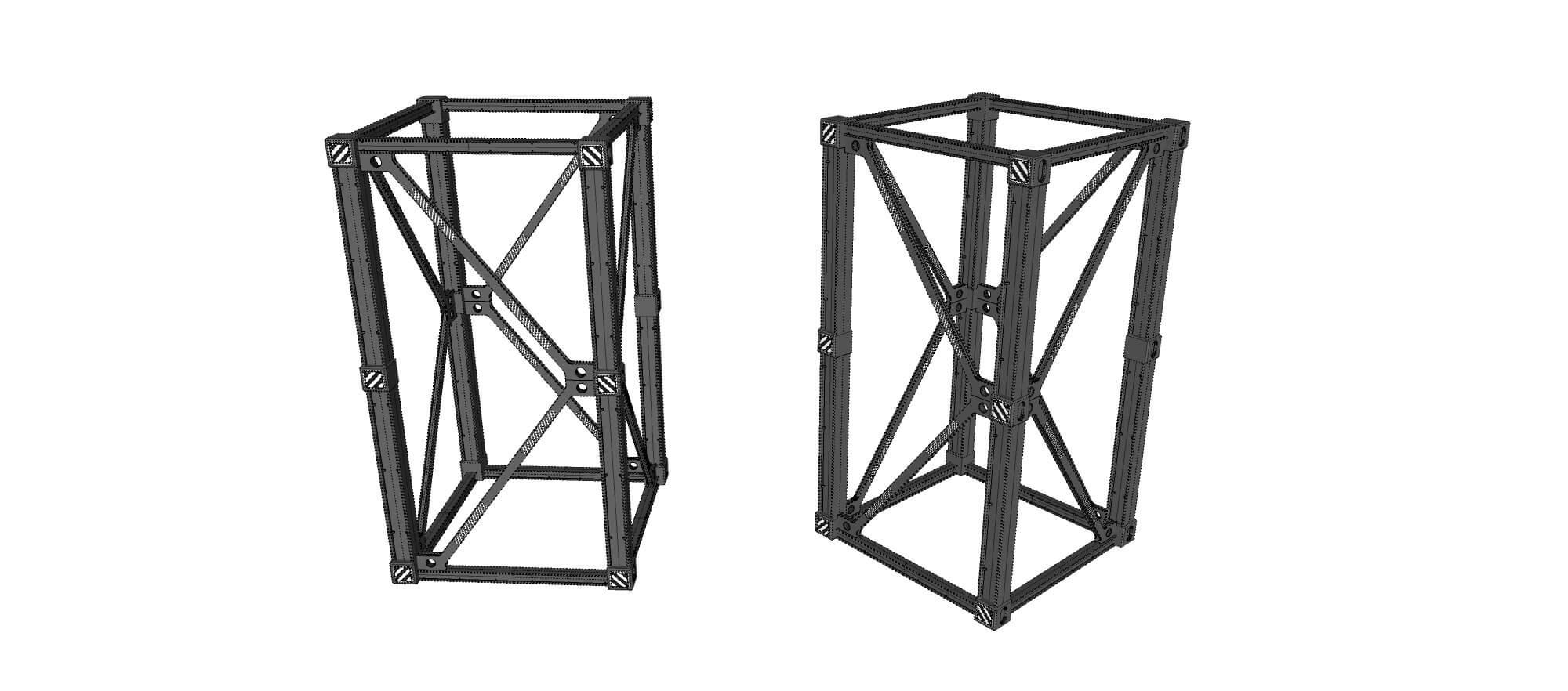 Metal Truss 3 - 3D Model by Chtazi