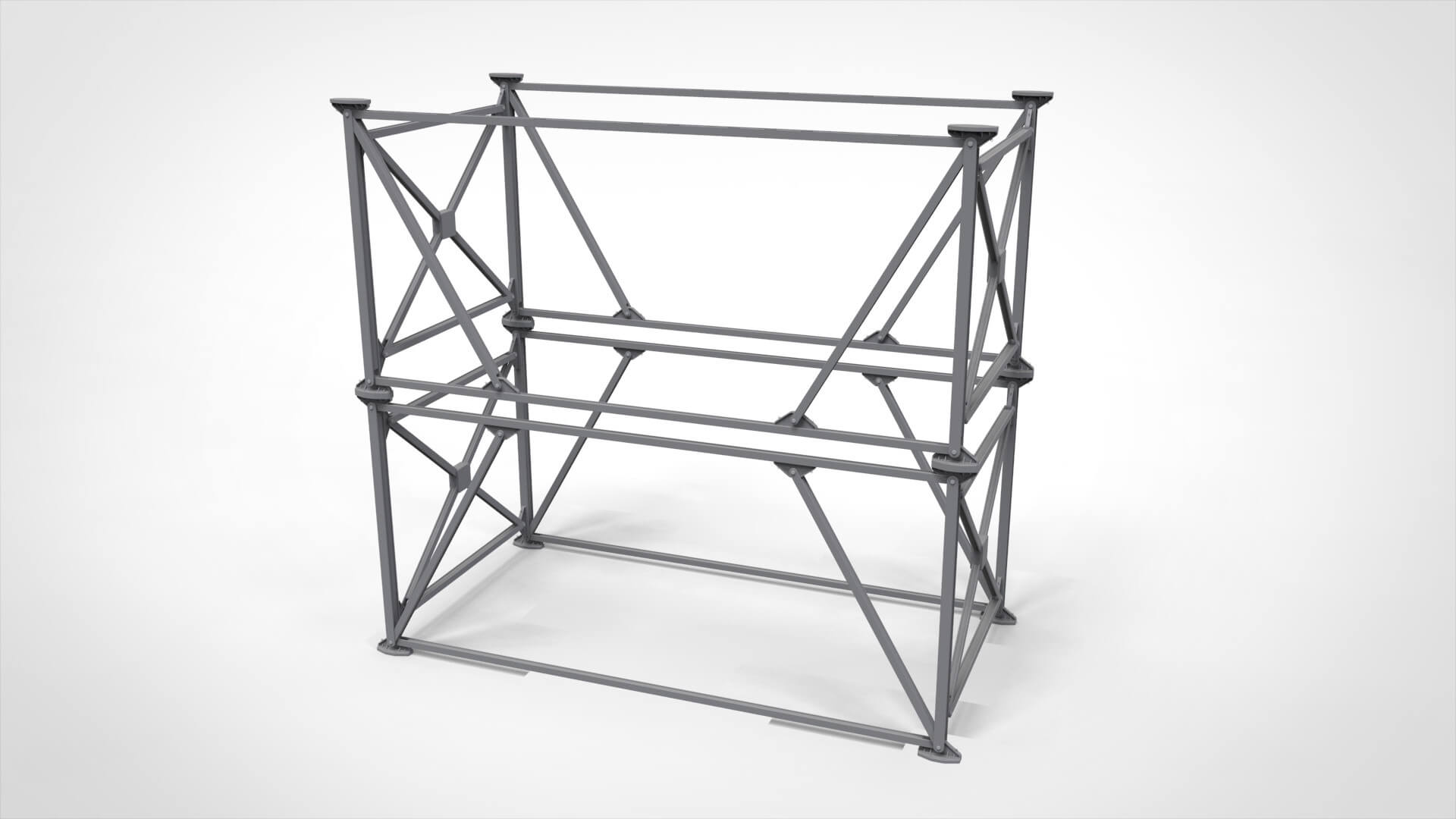 Metal Truss 4 - 3D Model by Chtazi