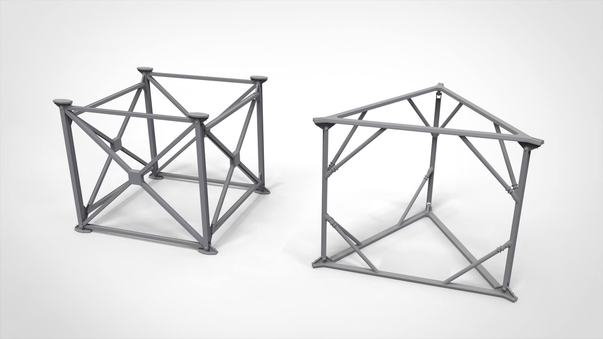 Metal Truss 4 - 3D Model by Chtazi