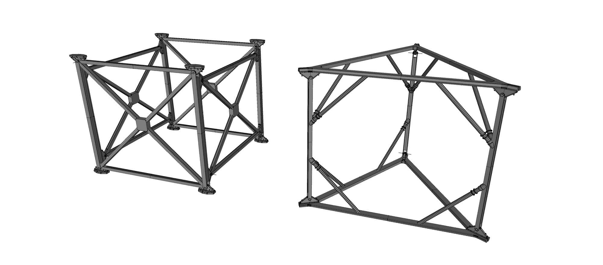 Metal Truss 4 - 3D Model by Chtazi