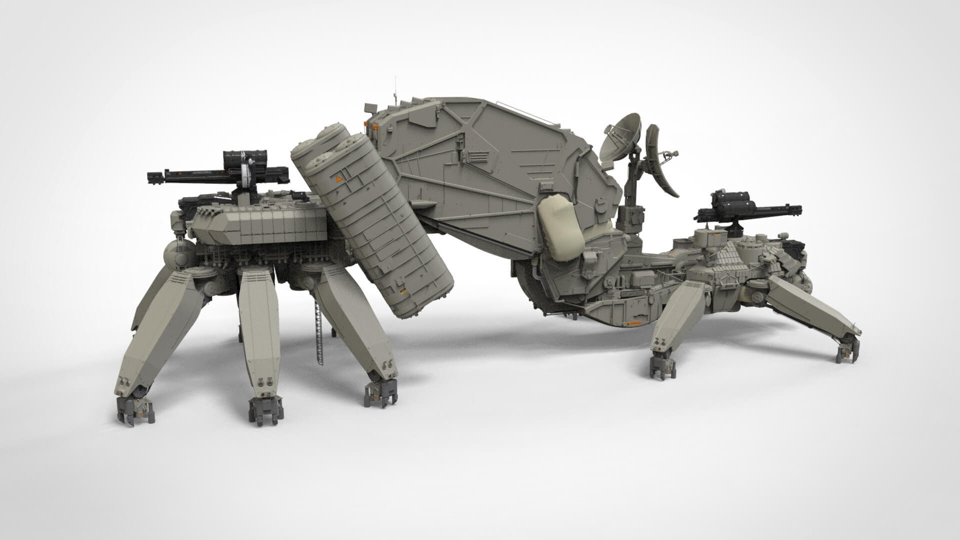 Mobile Missile Launcher Basement - 3D Model by Chtazi