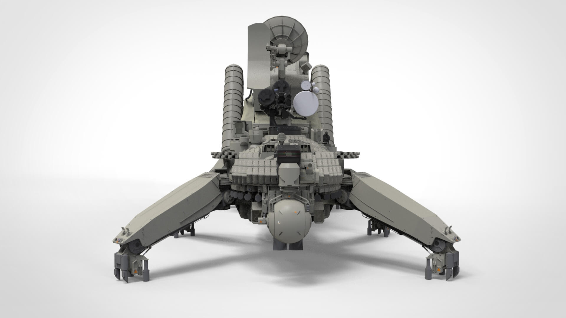 Mobile Missile Launcher Basement - 3D Model by Chtazi