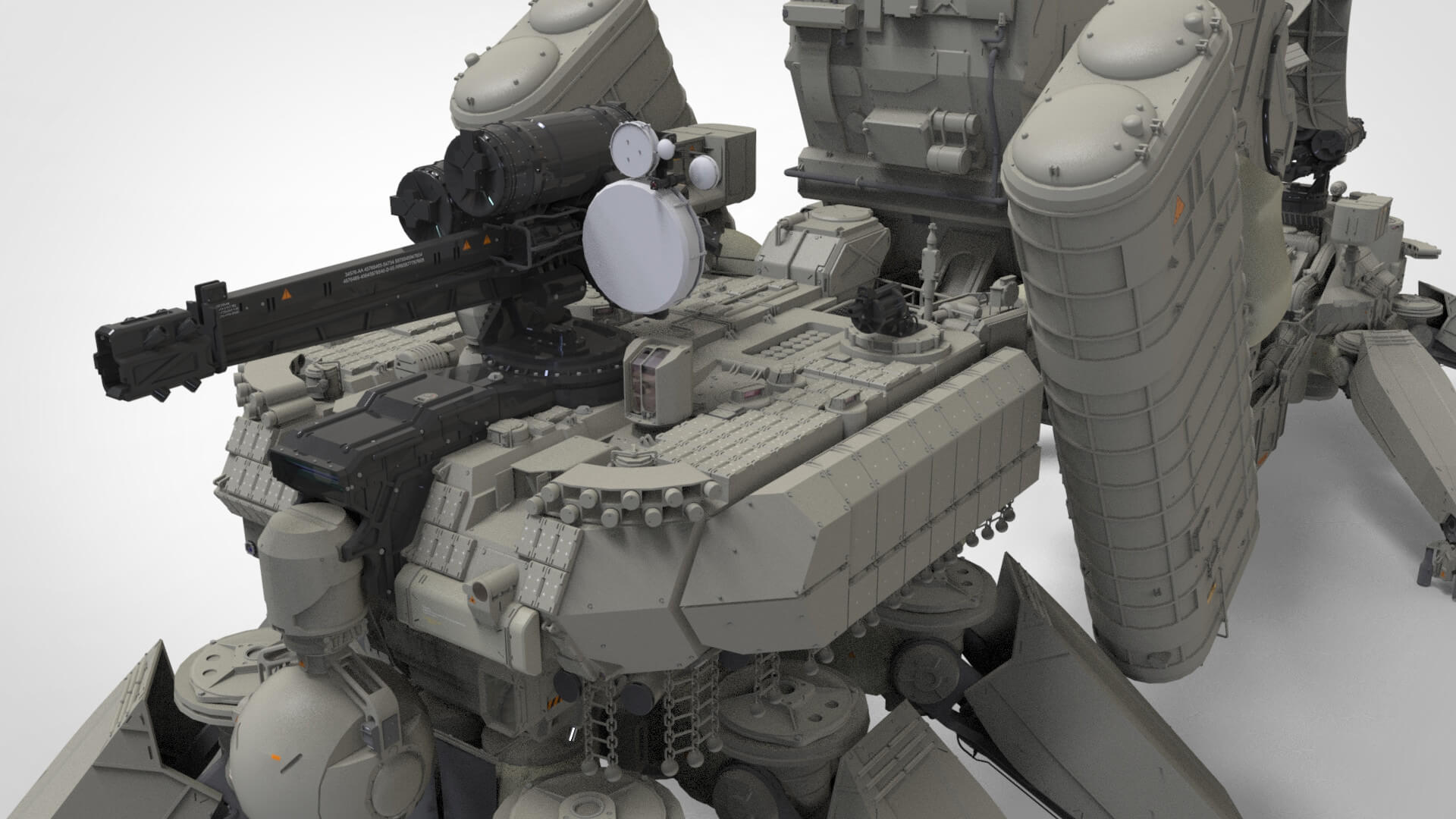 Mobile Missile Launcher Basement - 3D Model by Chtazi