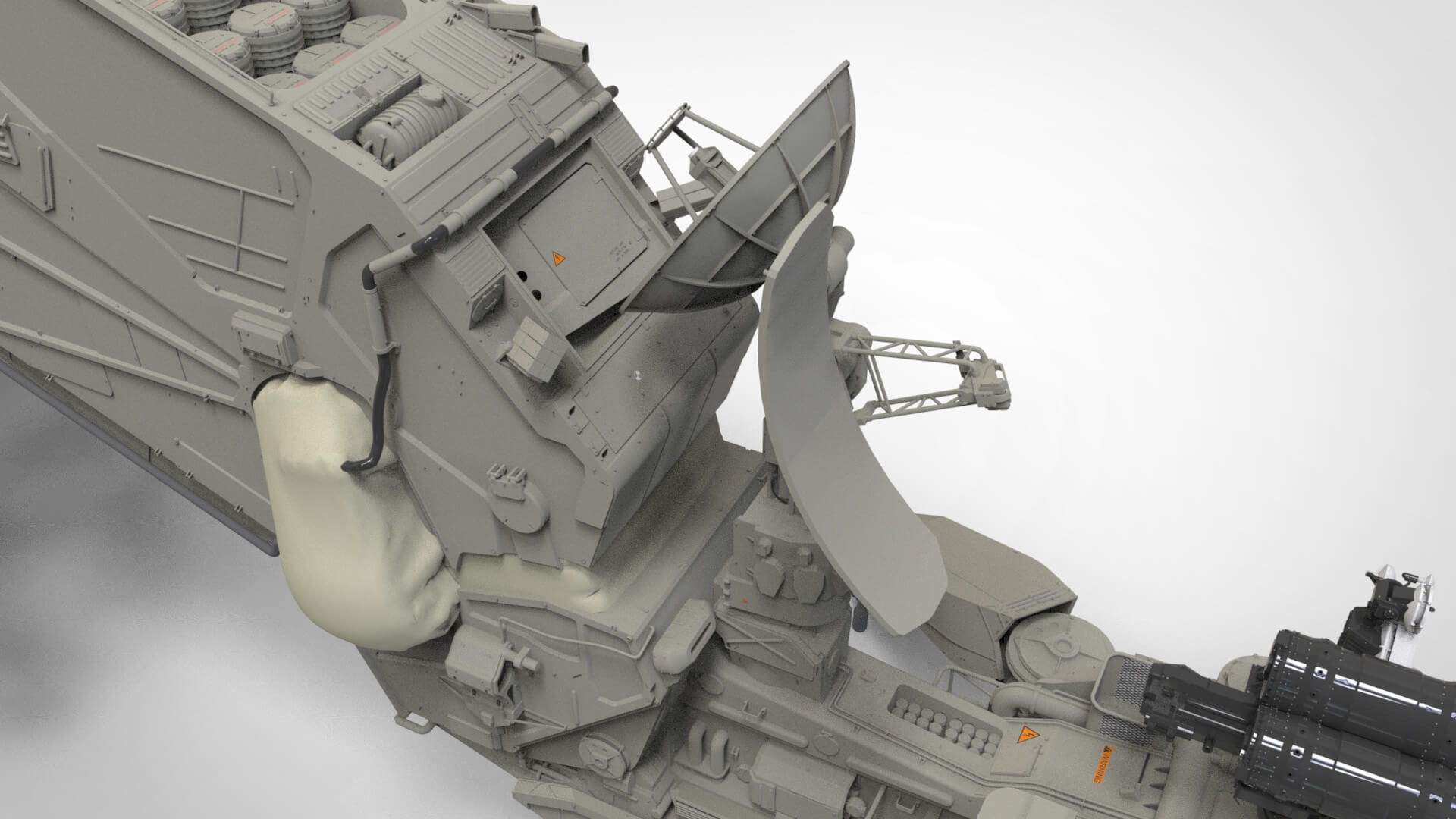 Mobile Missile Launcher Basement - 3D Model by Chtazi