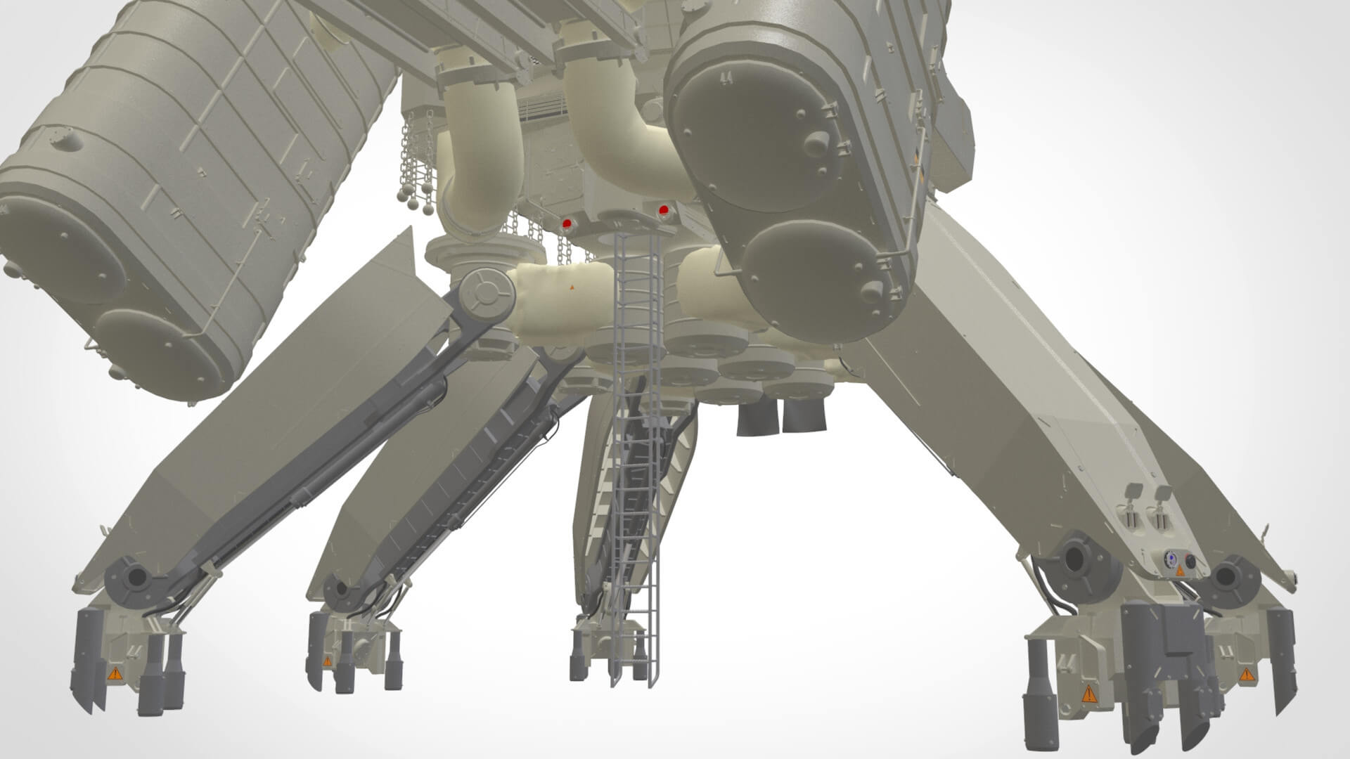 Mobile Missile Launcher Basement - 3D Model by Chtazi