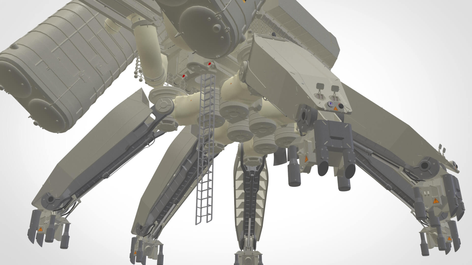 Mobile Missile Launcher Basement - 3D Model by Chtazi