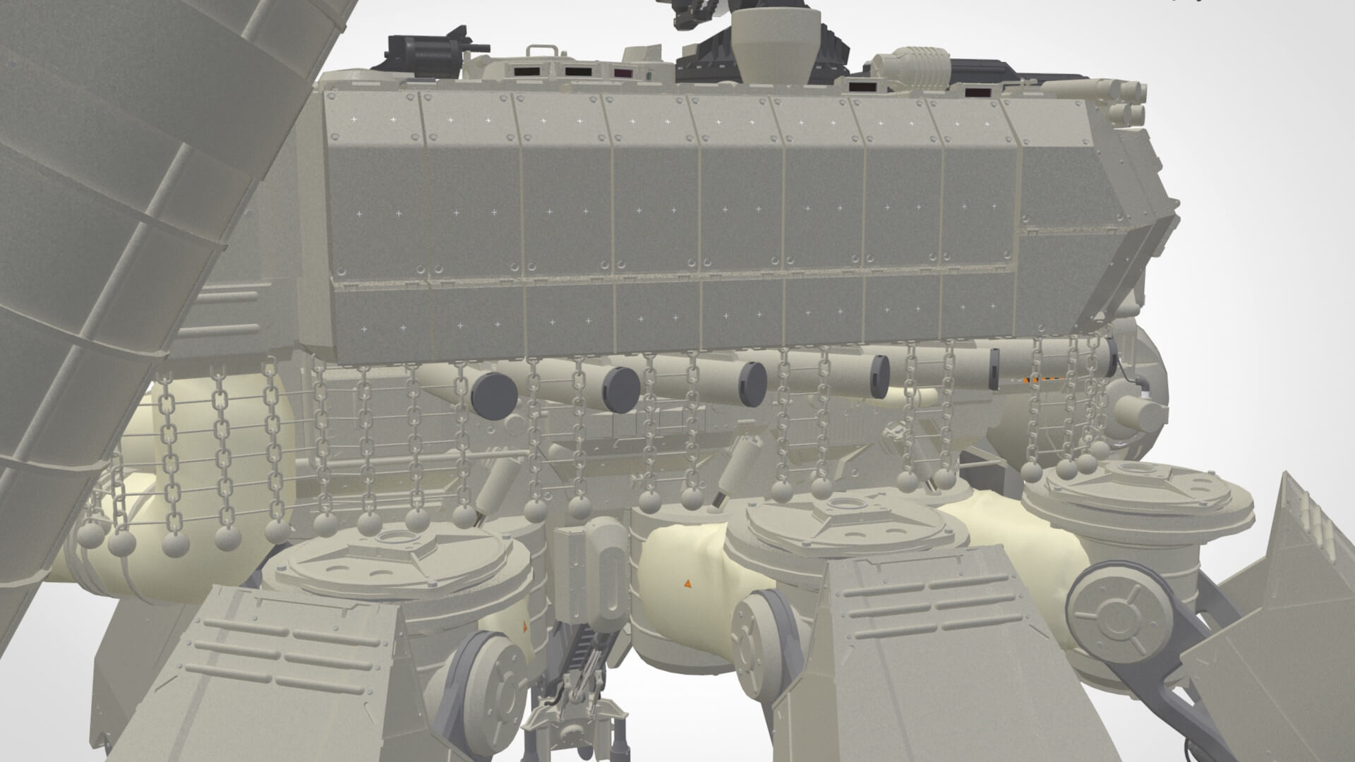 Mobile Missile Launcher Basement - 3D Model by Chtazi