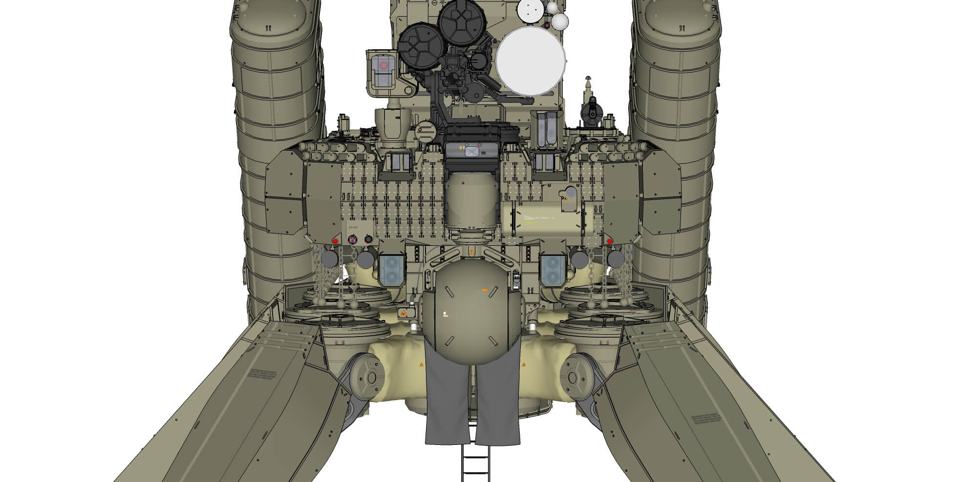 Mobile Missile Launcher Basement - 3D Model by Chtazi