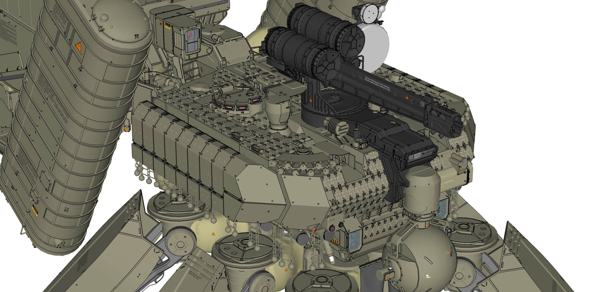 Mobile Missile Launcher Basement - 3D Model by Chtazi