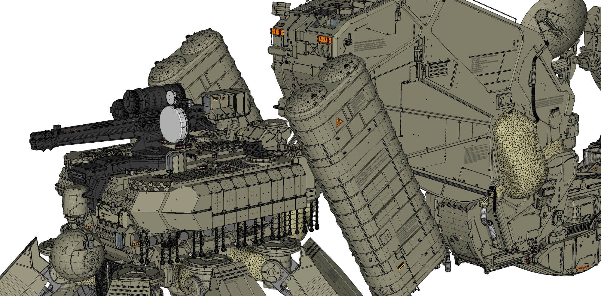 Mobile Missile Launcher Basement - 3D Model by Chtazi
