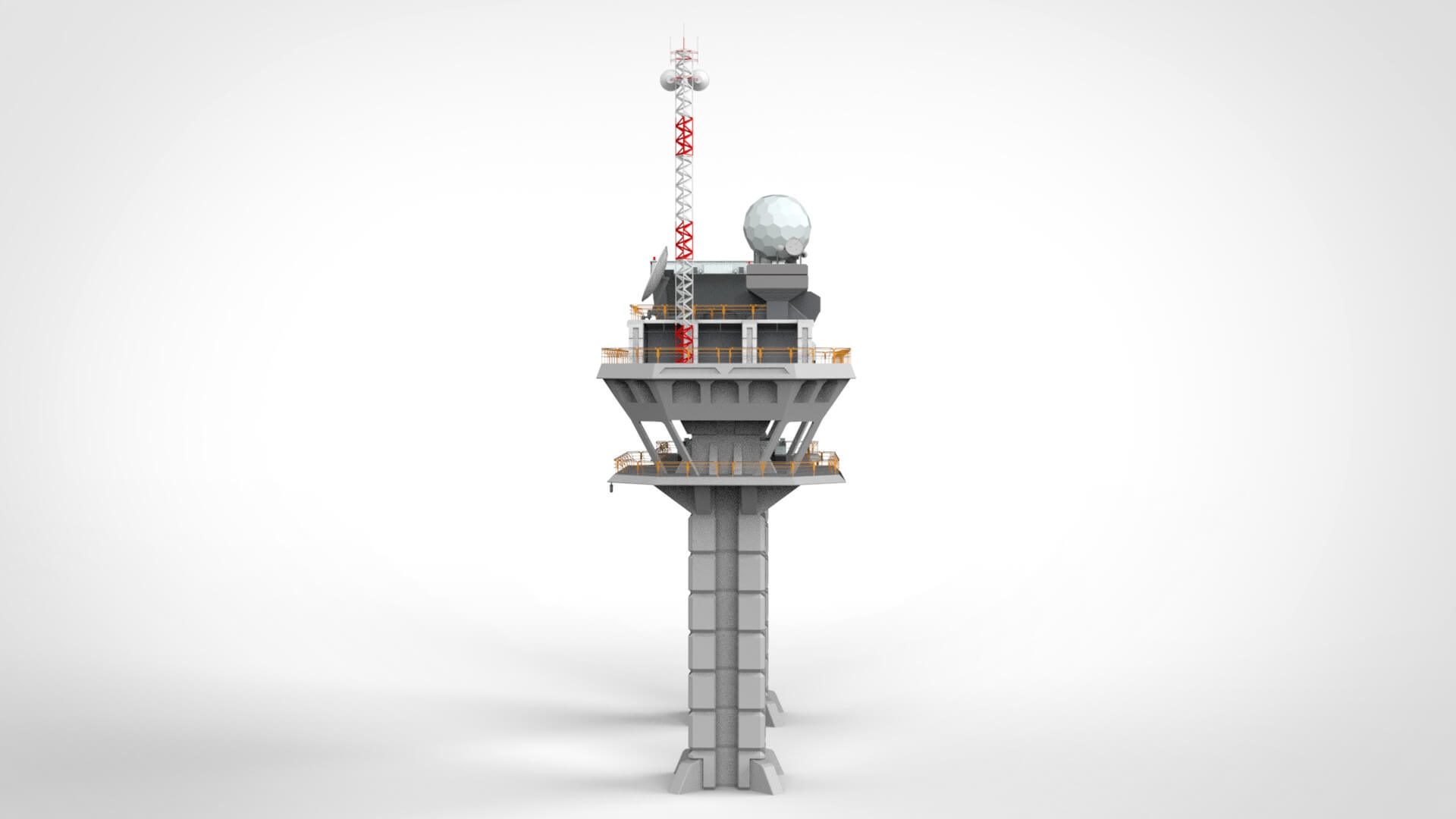Radar Platform 1 - 3D Model by Chtazi