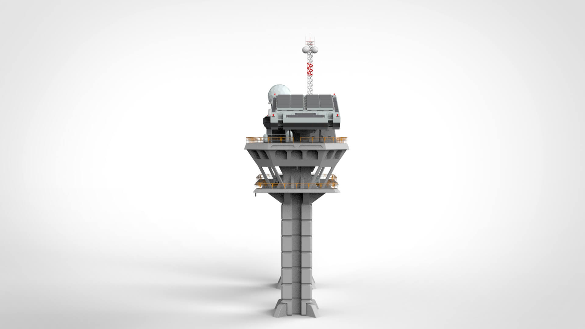 Radar Platform 1 - 3D Model by Chtazi