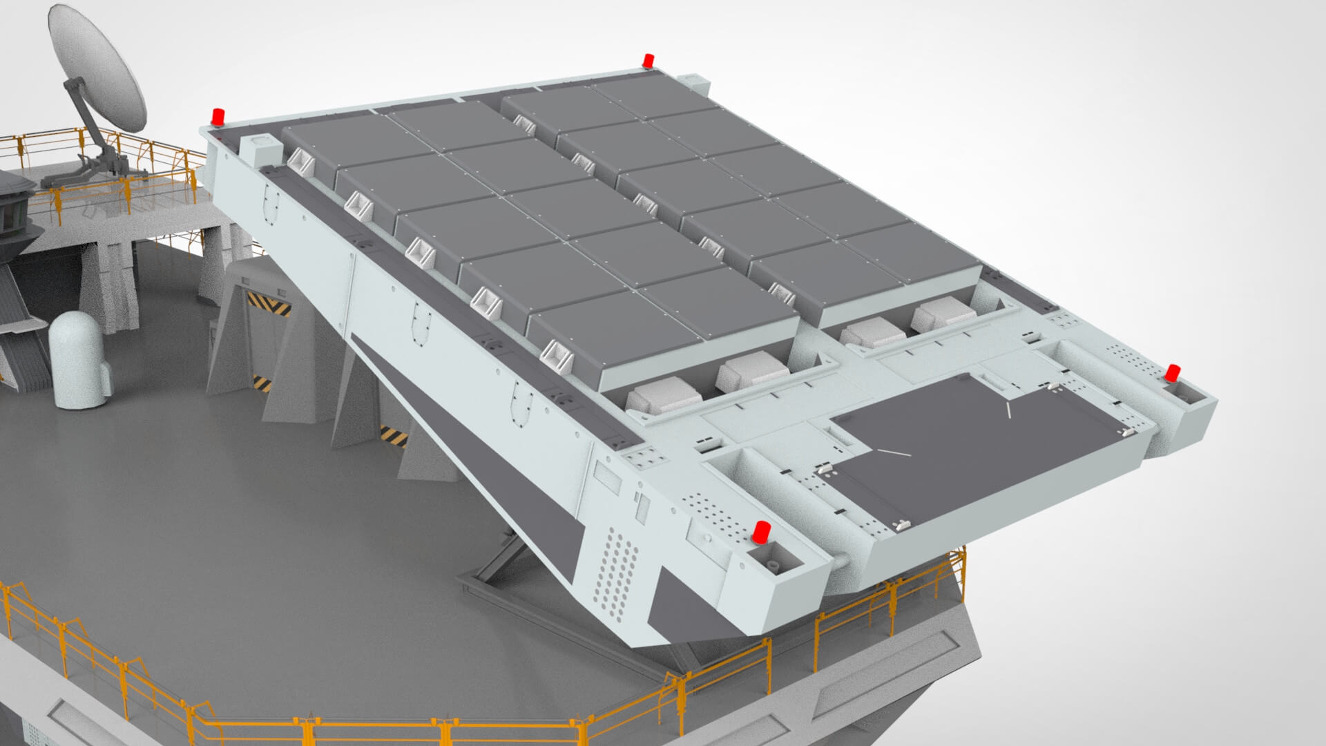 Radar Platform 1 - 3D Model by Chtazi