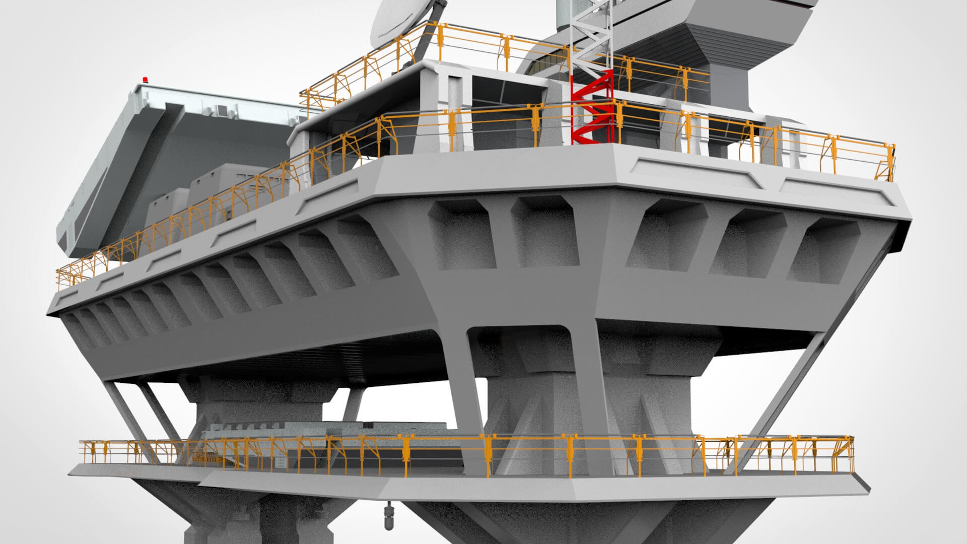 Radar Platform 1 - 3D Model by Chtazi
