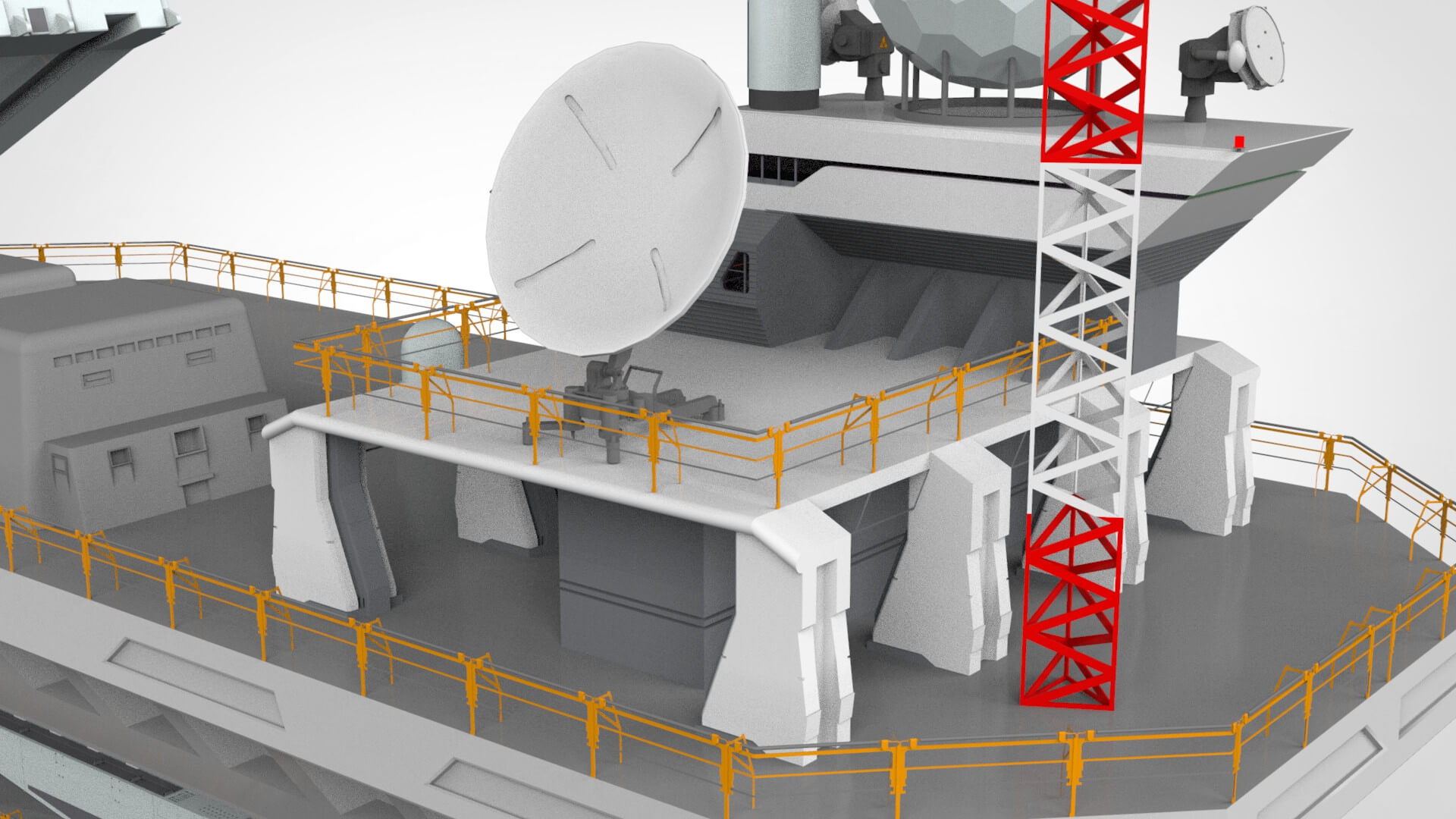 Radar Platform 1 - 3D Model by Chtazi