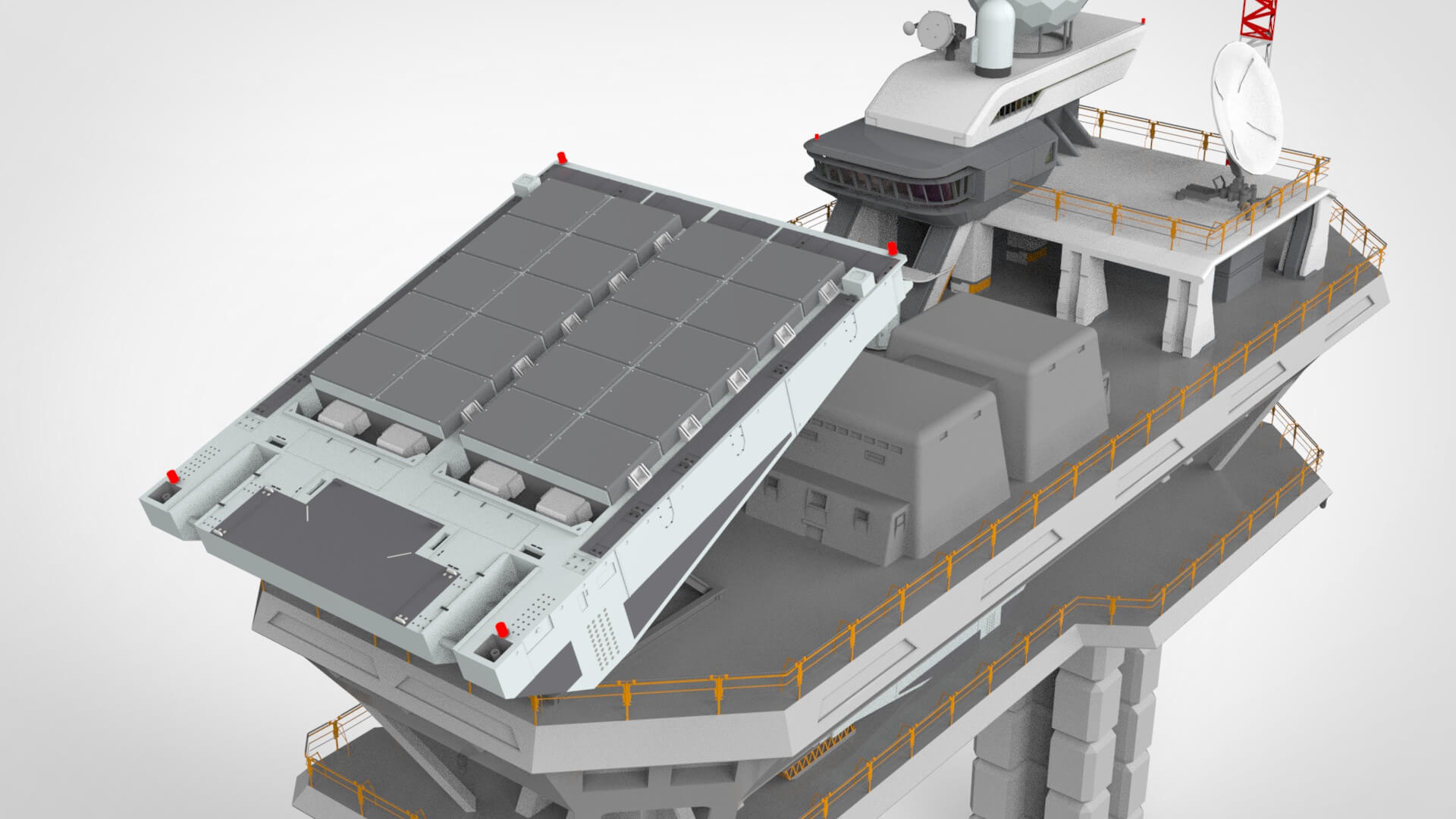 Radar Platform 1 - 3D Model by Chtazi
