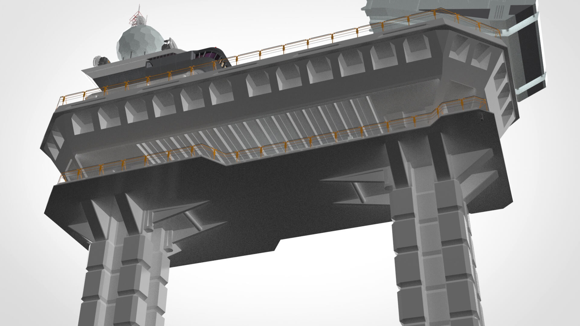 Radar Platform 1 - 3D Model by Chtazi