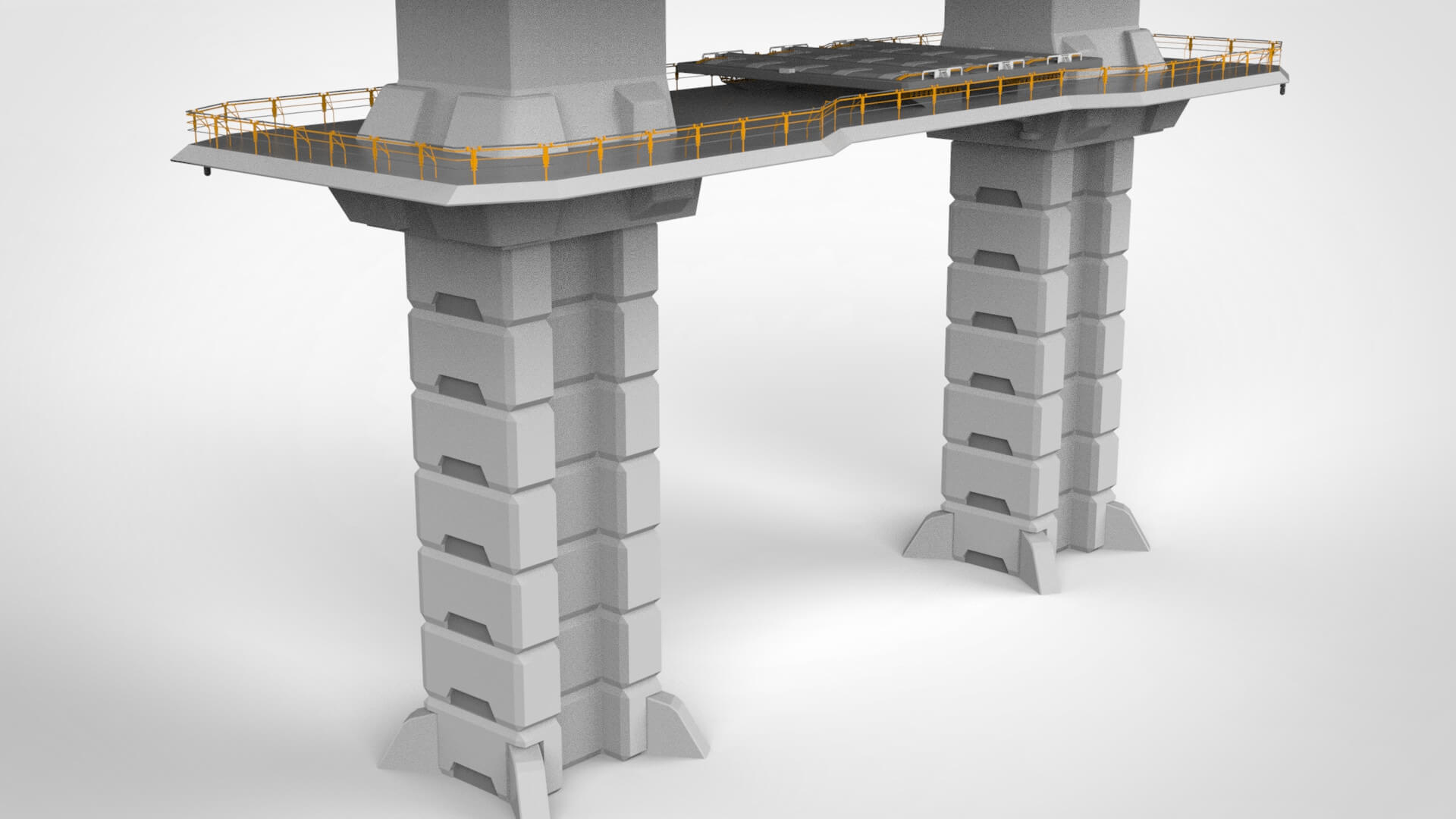 Radar Platform 2 - 3D Model by Chtazi