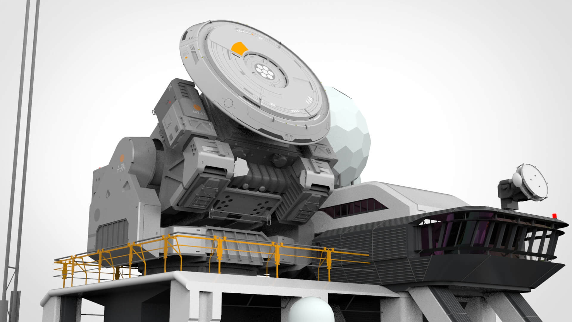 Radar Platform 2 - 3D Model by Chtazi