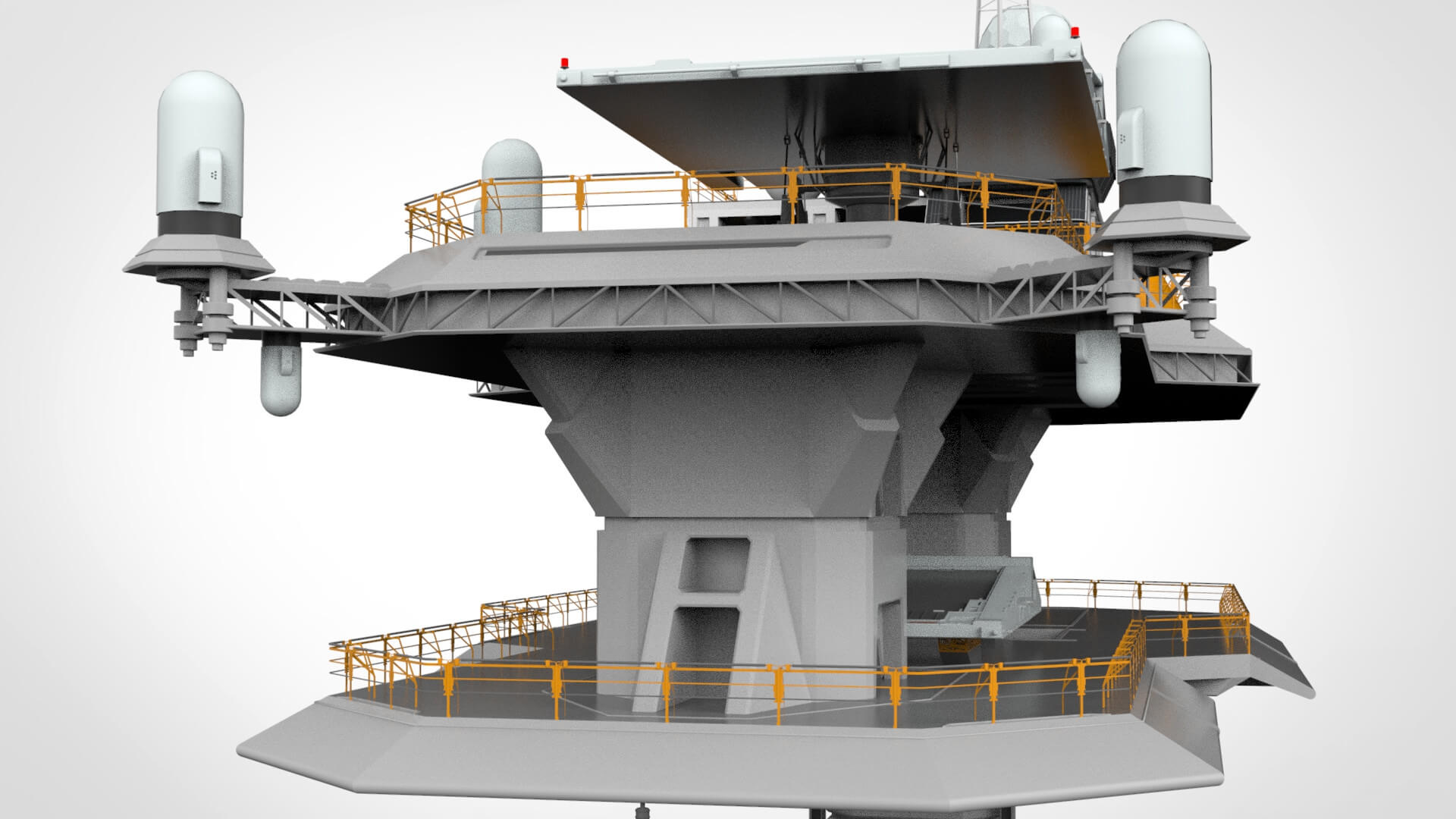 Radar Platform 3 - 3D Model by Chtazi