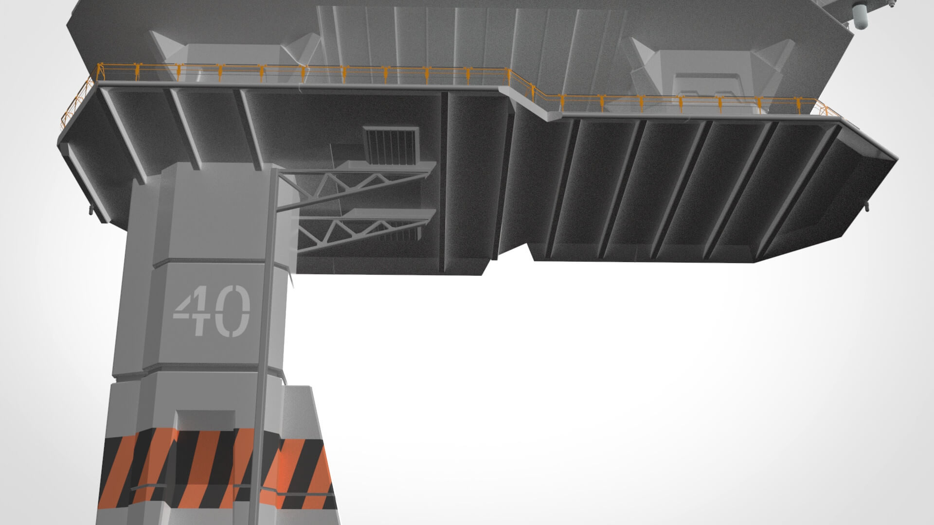 Radar Platform 3 - 3D Model by Chtazi