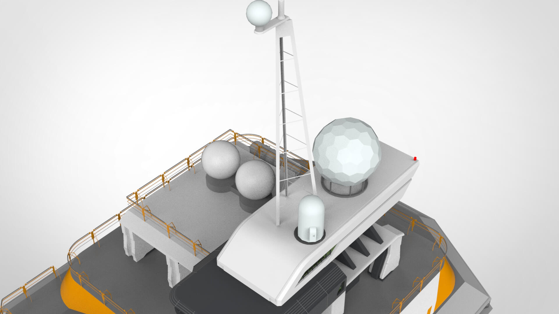 Radar Platform 3 - 3D Model by Chtazi