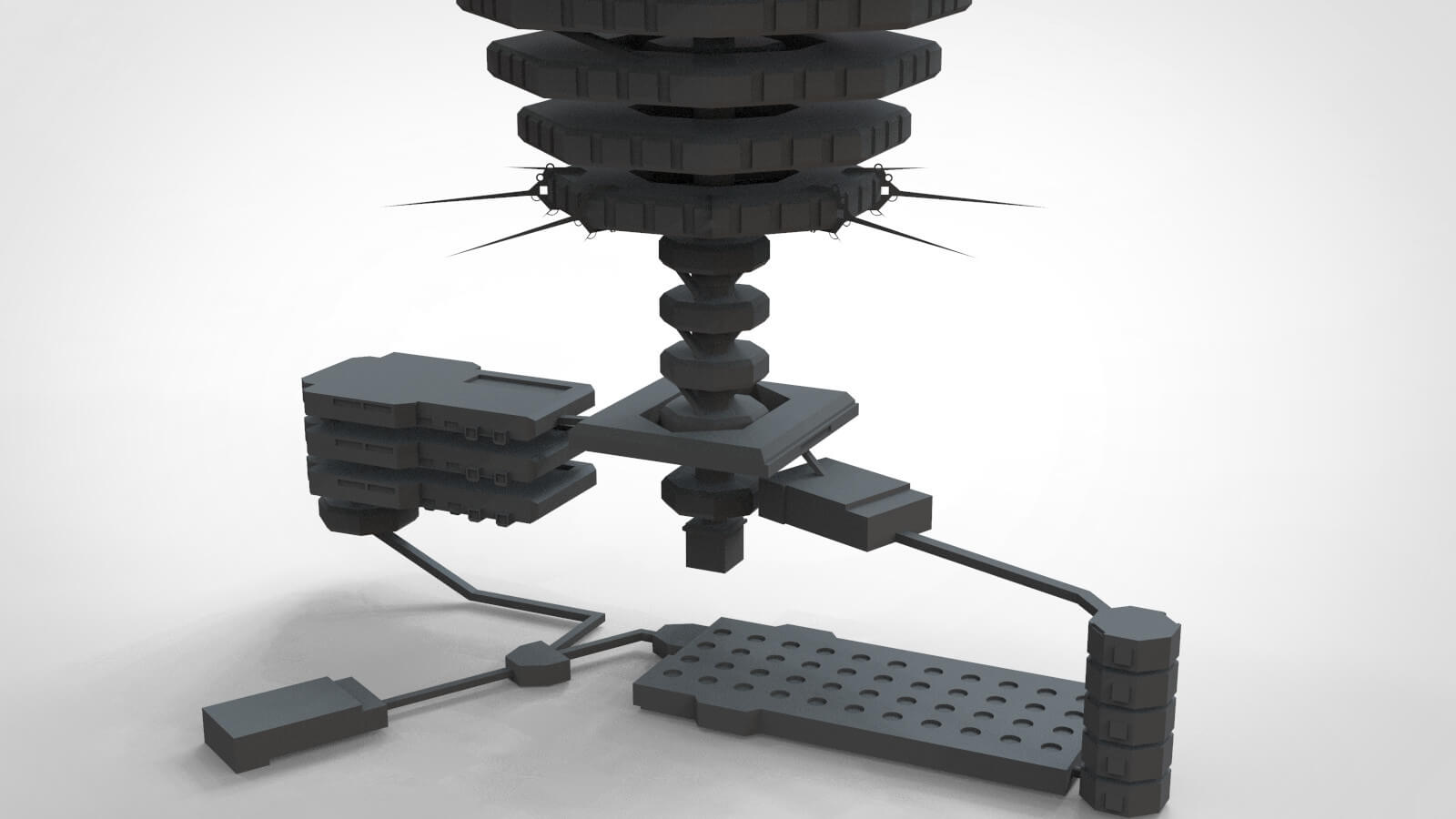 Resident Evil The Hive - 3D Model by Chtazi