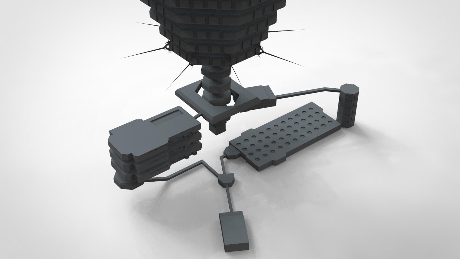 Resident Evil The Hive - 3D Model by Chtazi