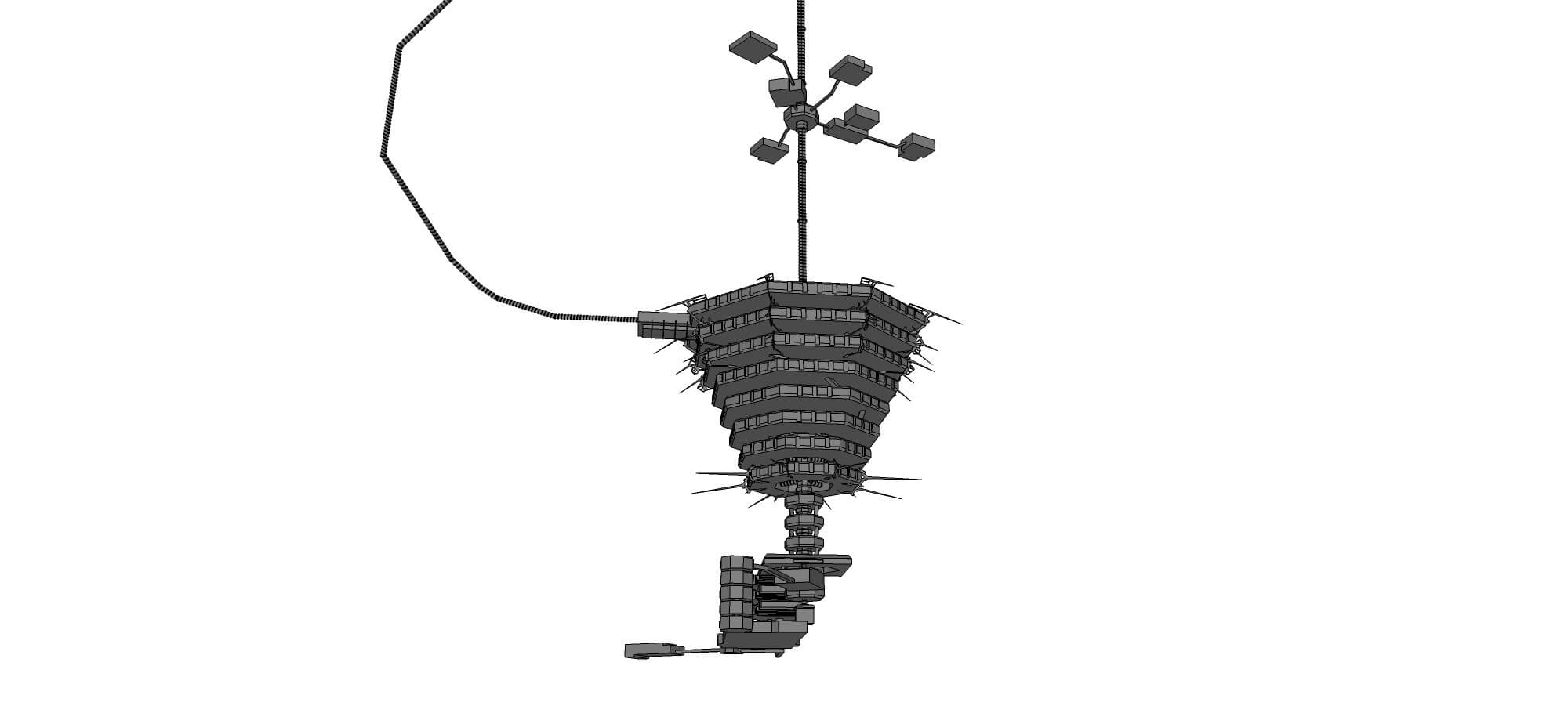 Resident Evil The Hive - 3D Model by Chtazi