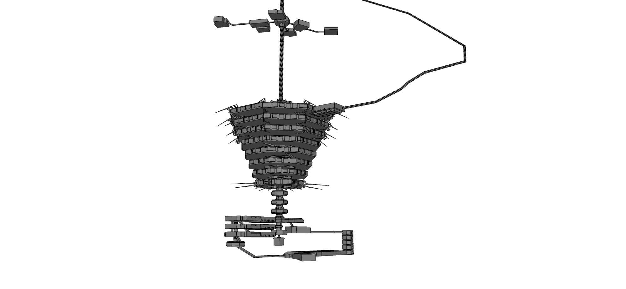 Resident Evil The Hive - 3D Model by Chtazi