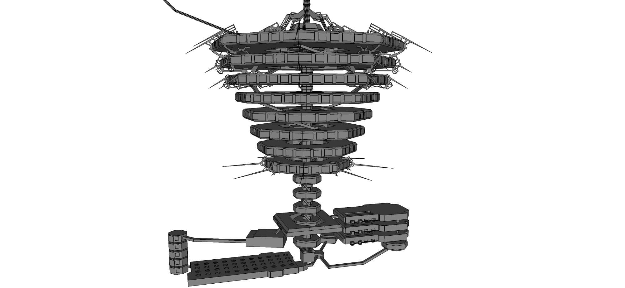 Resident Evil The Hive - 3D Model by Chtazi