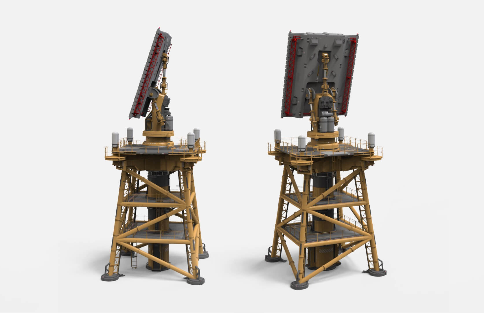 Sci-Fi Antenna 1 3D Model by Chtazi