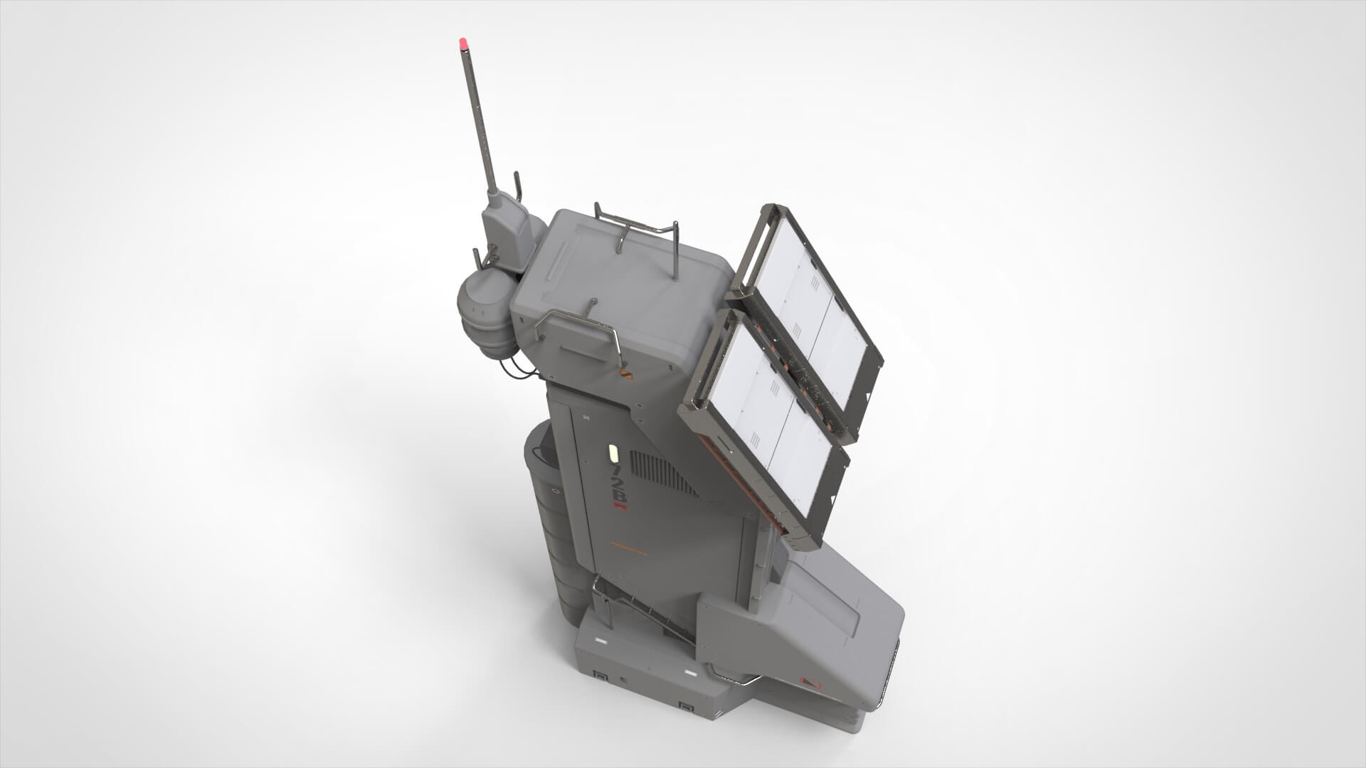 Sci-Fi Antenna 13 3D Model by Chtazi