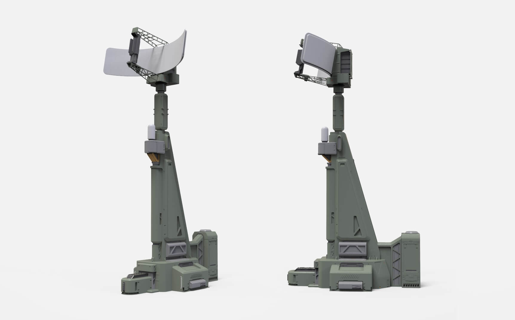 Sci-Fi Antenna 13 3D Model by Chtazi