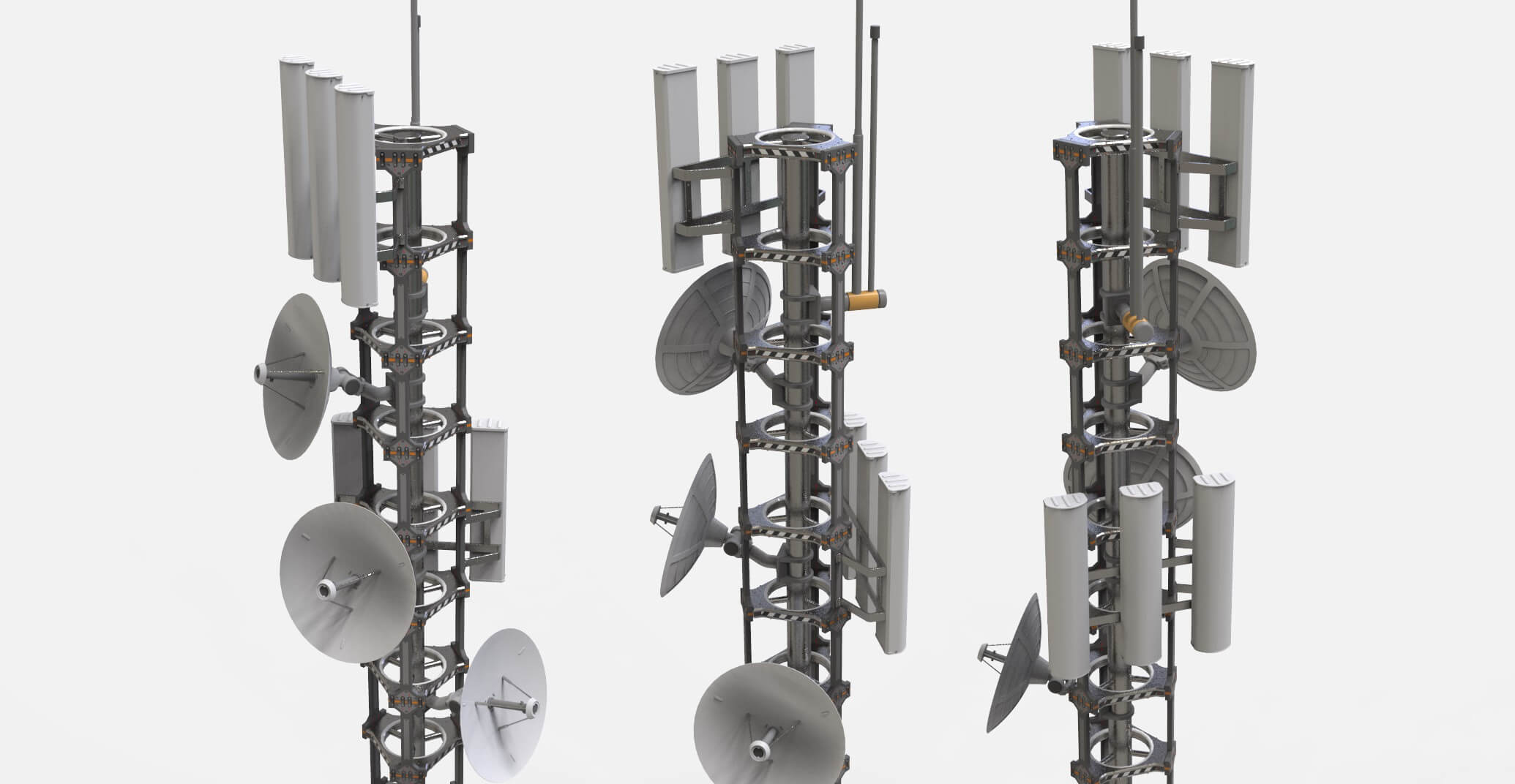 Sci-Fi Antenna 13 3D Model by Chtazi