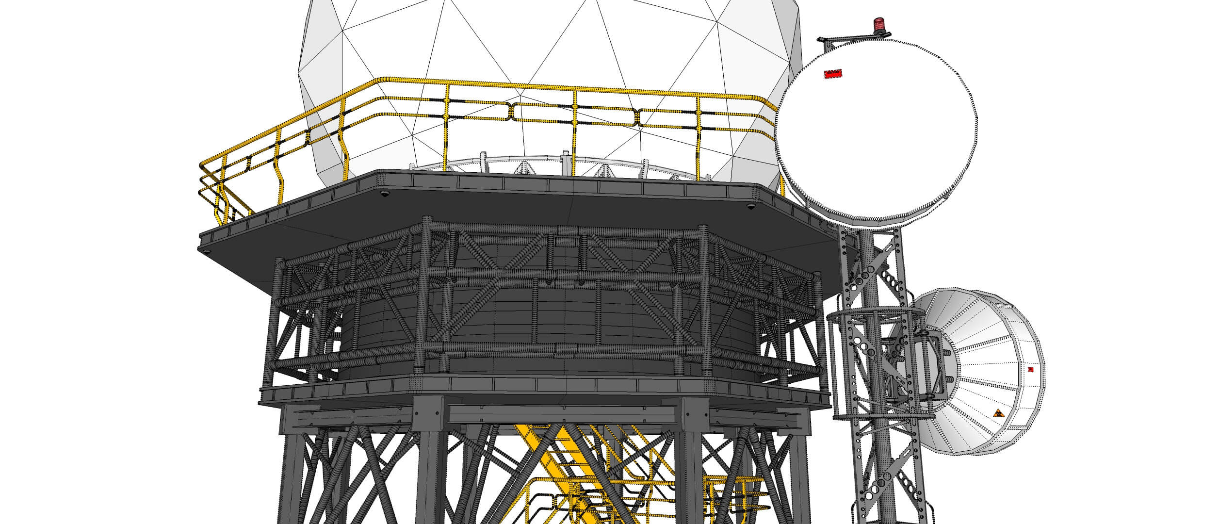 Sci-Fi Antenna 2 3D Model by Chtazi