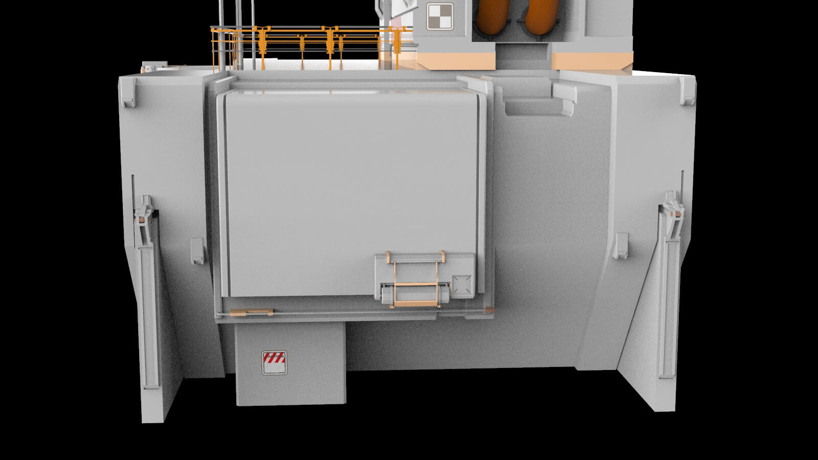 Sci-Fi Architectural Element 13 3D Model by Chtazi