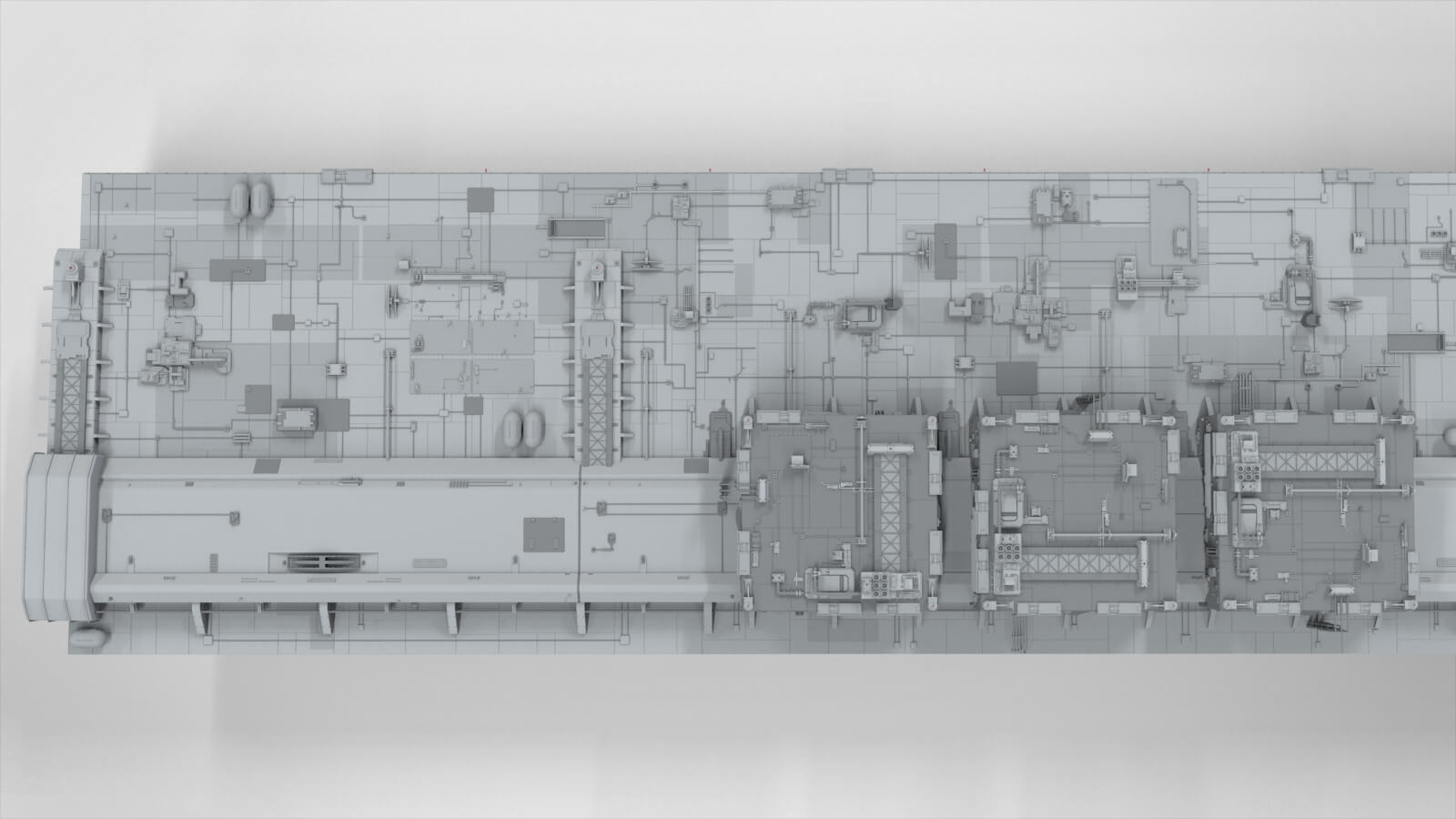 Sci-Fi Architecture Elements Collection 8 3D Model by Chtazi