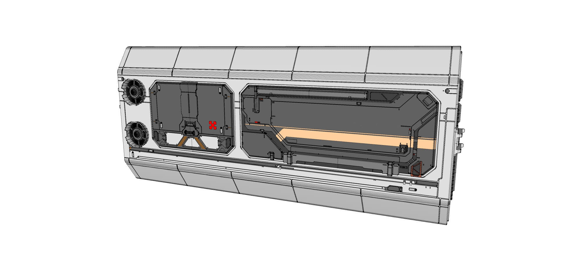 Sci-Fi Architecture Kitbash 10 3D Model by Chtazi