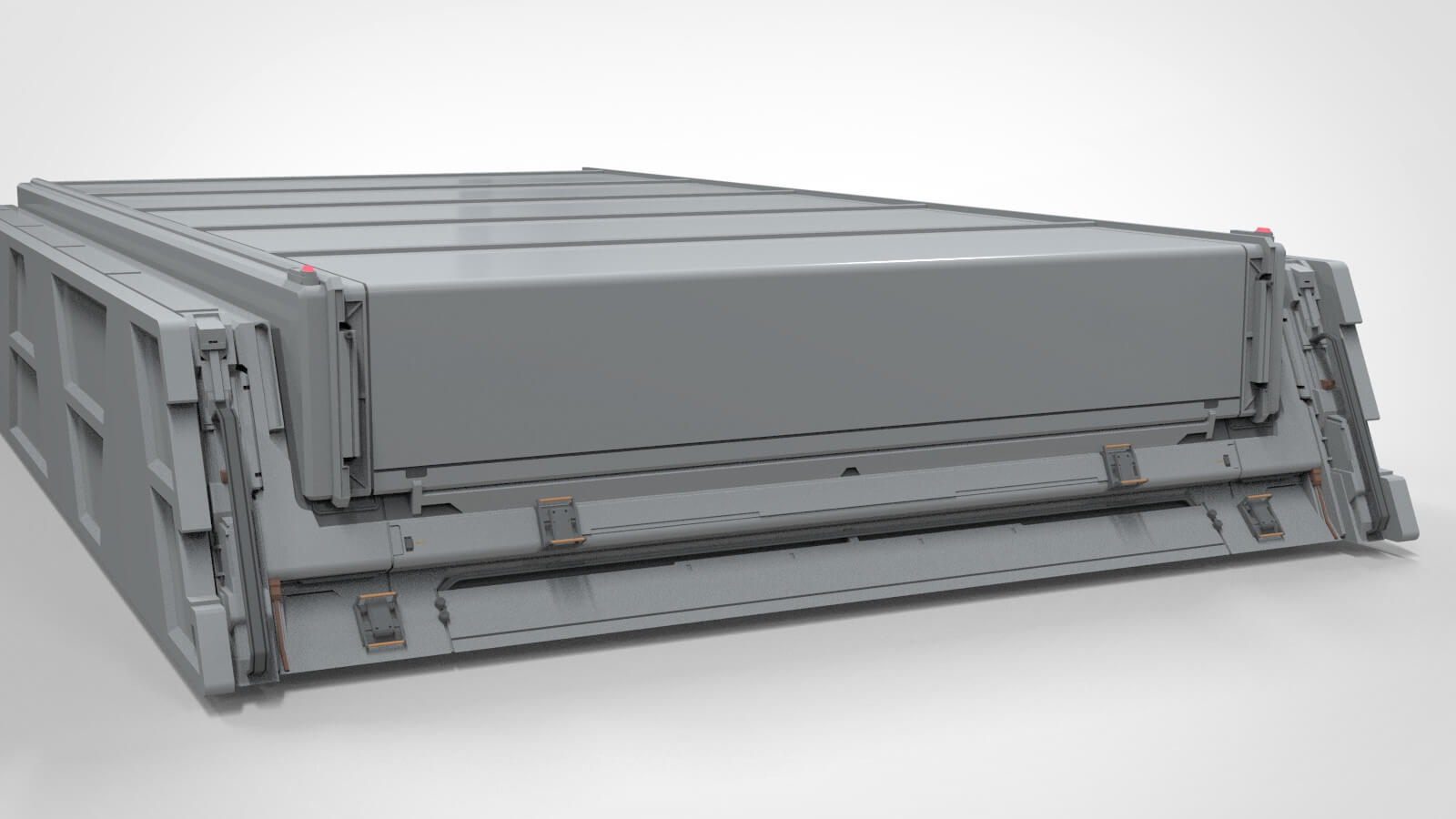 Sci-Fi Architecture Kitbash 22 3D Model by Chtazi