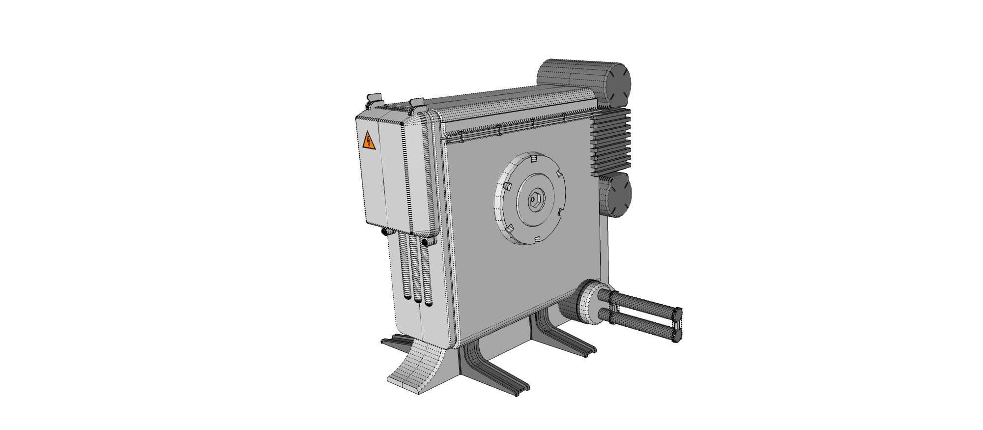 Sci-Fi Architecture Kitbash 28 3D Model by Chtazi