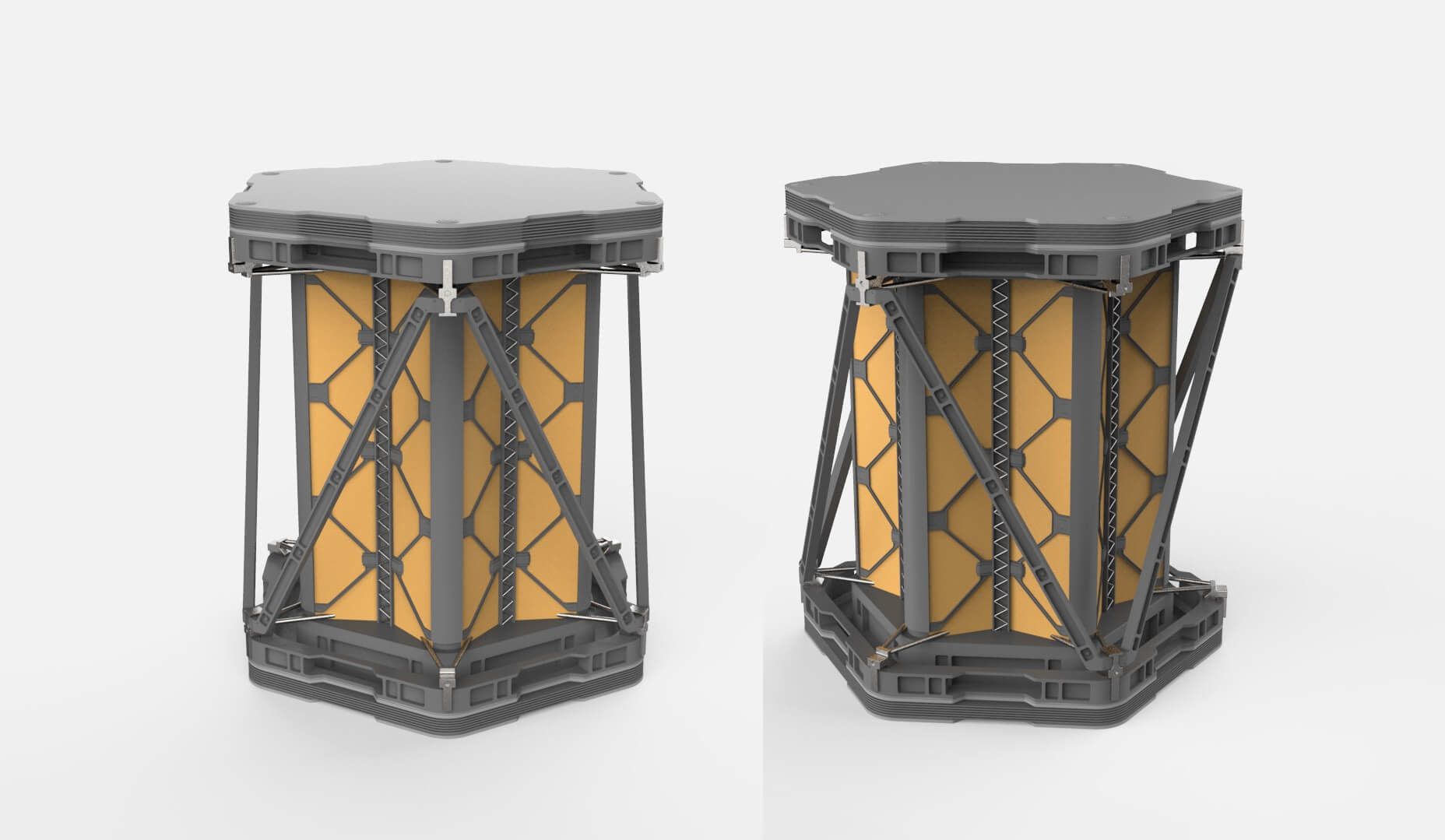 Sci-Fi Architecture Kitbash 3 3D Model by Chtazi