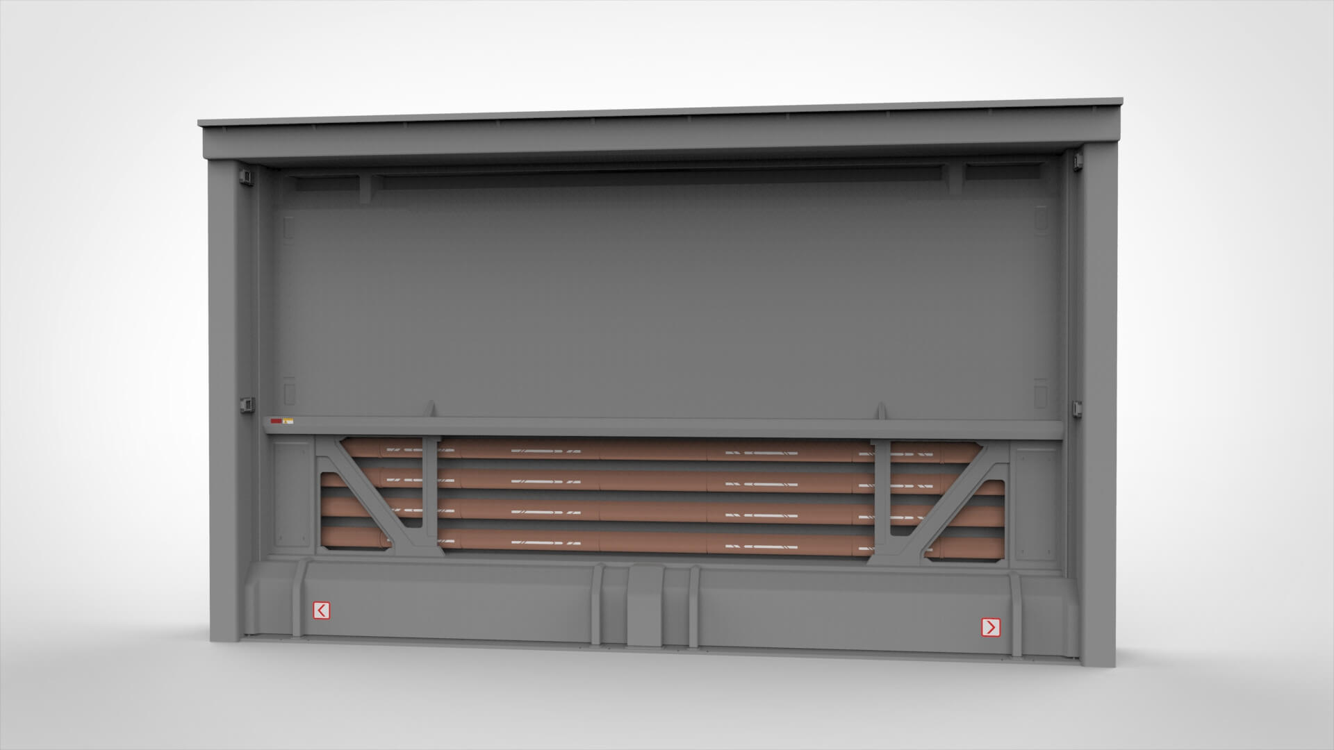 Sci-Fi Architecture Kitbash 35 3D Model by Chtazi