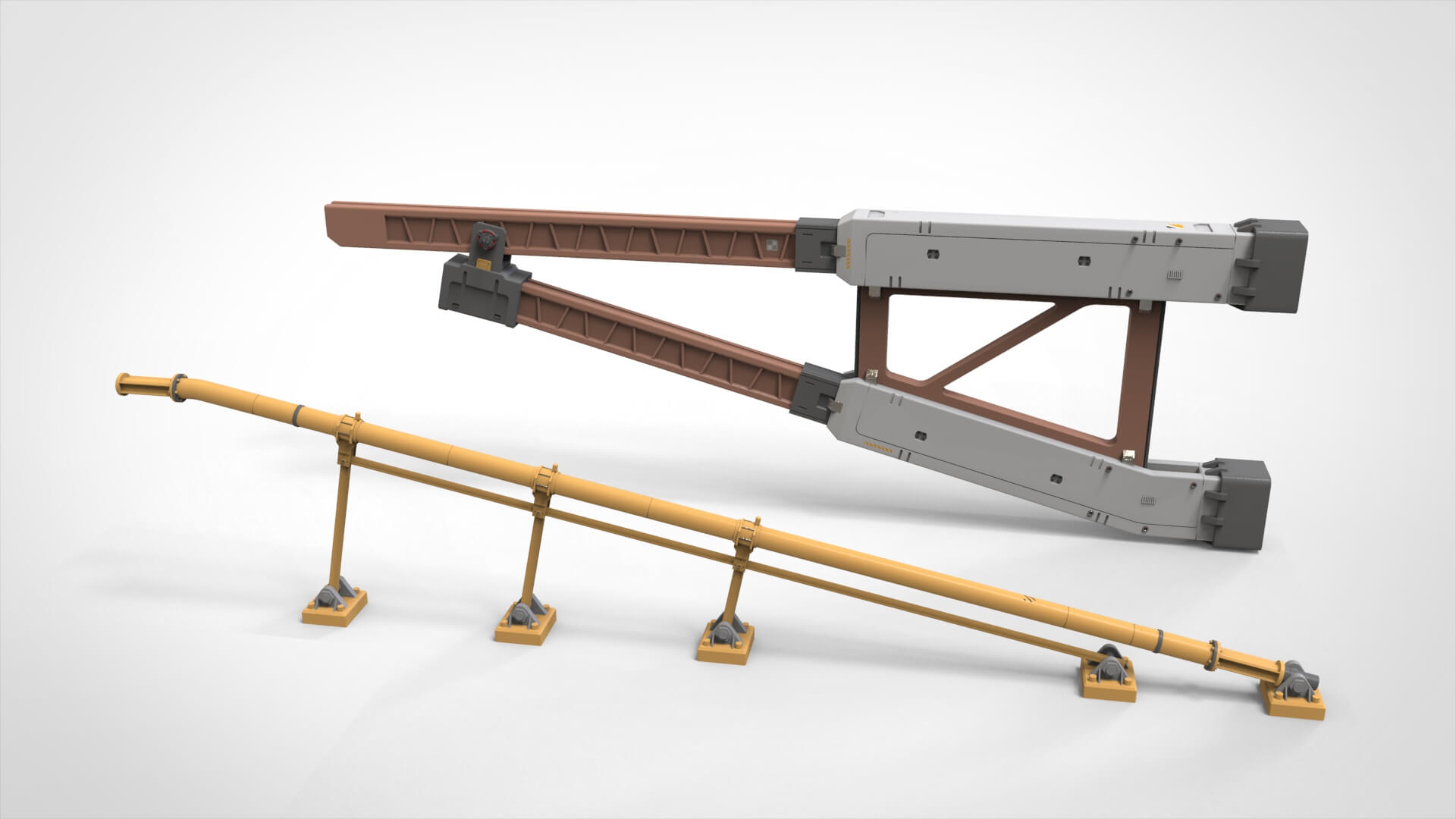 Sci-Fi Architecture Kitbash 42 3D Model by Chtazi